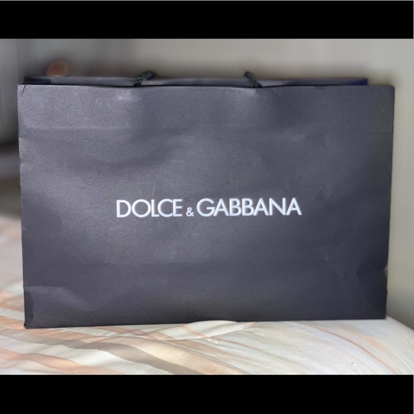 Dolce & Gabbana | Bags | Authentic Dolce Gabbana Dg Large Paper Bag ...